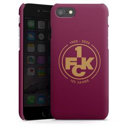 DeinDesign iPhone SE (2020) Handy Premium Case Smartphone Handyh&uuml;lle Schutzh&uuml;lle matt 125 Jahre 1. Fc Kaiserslautern 1. Fck Premium Case