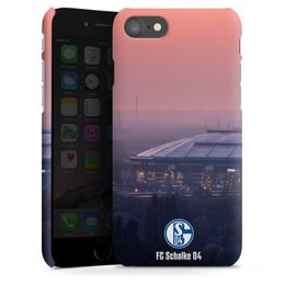 DeinDesign iPhone SE (2020) Handy Premium Case Smartphone Handyh&uuml;lle Schutzh&uuml;lle matt Official Licensed Product Stadium Fc Schalke 04 Premium Case