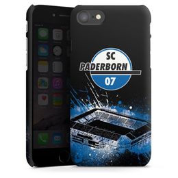 DeinDesign iPhone SE (2022) Handy Premium Case Smartphone Handyh&uuml;lle Schutzh&uuml;lle matt Official Licensed Product Stadium Sc Paderborn 07 Premium Case