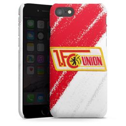 DeinDesign iPhone SE (2020) Handy Premium Case Smartphone Handyh&uuml;lle Schutzh&uuml;lle matt 1. Fc Union Berlin Logo Official Licensed Product Premium Case