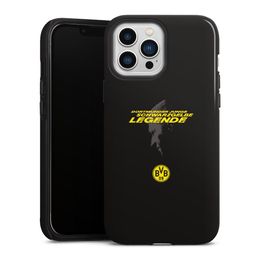 DeinDesign iPhone 13 Pro Max Handy Panzer Handyh&uuml;lle robuste Outdoor H&uuml;lle Schutzh&uuml;lle gl&auml;nzend Borussia Dortmund Bvb Marco Reus Tough Case