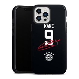 DeinDesign iPhone 13 Pro Max Handy Panzer Handyh&uuml;lle robuste Outdoor H&uuml;lle Schutzh&uuml;lle gl&auml;nzend Fc Bayern M&uuml;nchen Harry Kane Jersey Tough Case