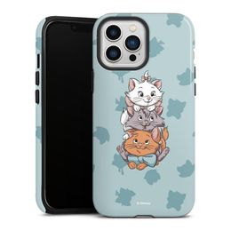 DeinDesign iPhone 13 Pro Max Handy Panzer Handyh&uuml;lle robuste Outdoor H&uuml;lle Schutzh&uuml;lle gl&auml;nzend Disney Aristocats Cat Tough Case