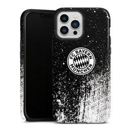 DeinDesign iPhone 13 Pro Max Handy Panzer Handyh&uuml;lle robuste Outdoor H&uuml;lle Schutzh&uuml;lle gl&auml;nzend Official Licensed Product Fcb Fc Bayern M&uuml;nchen Tough Case