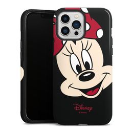 DeinDesign iPhone 13 Pro Max Handy Panzer Handyh&uuml;lle robuste Outdoor H&uuml;lle Schutzh&uuml;lle gl&auml;nzend Disney Minnie Mouse Official Licensed Product Tough Case