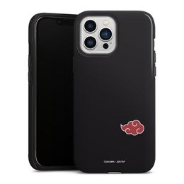 DeinDesign iPhone 13 Pro Max Handy Panzer Handyh&uuml;lle robuste Outdoor H&uuml;lle Schutzh&uuml;lle gl&auml;nzend Naruto Shippuden Akatsuki Official Licensed Product Tough Case