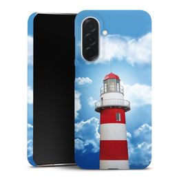 DeinDesign Galaxy A36 5G Handy Premium Case Smartphone Handyh&uuml;lle Schutzh&uuml;lle matt Cloud Lighthouse Sky Premium Case