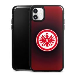 DeinDesign iPhone 11 Handy Silikon H&uuml;lle Case schwarz Handyh&uuml;lle Coat Of Arms Eintracht Frankfurt Official Licensed Product