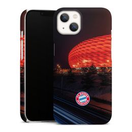 DeinDesign iPhone 13 Handy Premium Case Smartphone Handyh&uuml;lle Schutzh&uuml;lle matt Fc Bayern M&uuml;nchen Stadium Fcb Premium Case