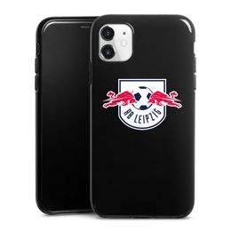 DeinDesign iPhone 11 Handy Silikon H&uuml;lle Case schwarz Handyh&uuml;lle Official Licensed Product Rb Leipzig Transparent