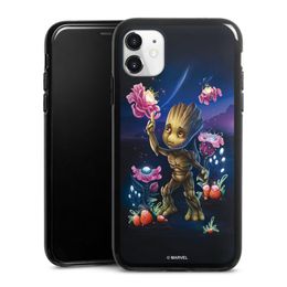 DeinDesign iPhone 11 Handy Silikon H&uuml;lle Case schwarz Handyh&uuml;lle Baby Groot Marvel Guardians Of The Galaxy