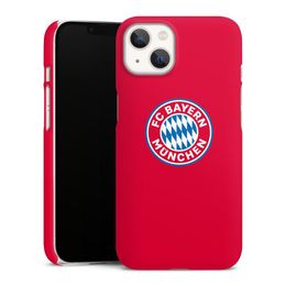 DeinDesign iPhone 13 Handy Premium Case Smartphone Handyh&uuml;lle Schutzh&uuml;lle matt Fc Bayern M&uuml;nchen Fcb Logo Premium Case