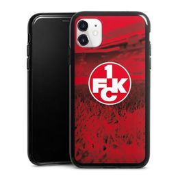 DeinDesign iPhone 11 Handy Silikon H&uuml;lle Case schwarz Handyh&uuml;lle 1. Fck 1. Fc Kaiserslautern Official Licensed Product