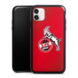 DeinDesign iPhone 11 Handy Silikon H&uuml;lle Case schwarz Handyh&uuml;lle Effzeh Official Licensed Product 1. Fc K&ouml;ln