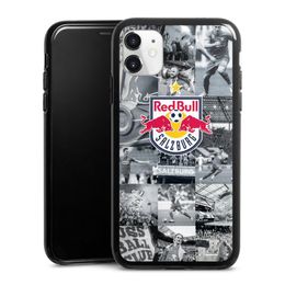 DeinDesign iPhone 11 Handy Silikon H&uuml;lle Case schwarz Handyh&uuml;lle Salzburg Red Bull Fc Red Bull Salzburg