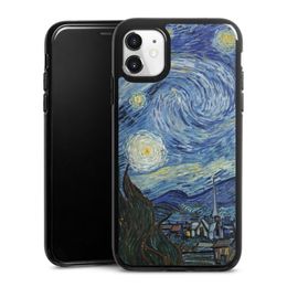 DeinDesign iPhone 11 Handy Silikon H&uuml;lle Case schwarz Handyh&uuml;lle The Starry Night Kunst
