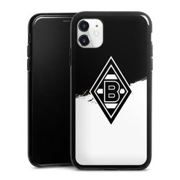 DeinDesign iPhone 11 Handy Silikon H&uuml;lle Case schwarz Handyh&uuml;lle Borussia M&ouml;nchengladbach Bmg Gladbach