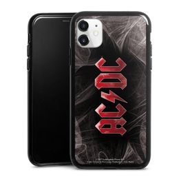 DeinDesign iPhone 11 Handy Silikon H&uuml;lle Case schwarz Handyh&uuml;lle Logo Acdc Merchandise