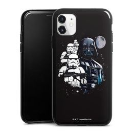 DeinDesign iPhone 11 Handy Silikon H&uuml;lle Case schwarz Handyh&uuml;lle Star Wars Weltall Movie