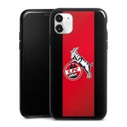 DeinDesign iPhone 11 Handy Silikon H&uuml;lle Case schwarz Handyh&uuml;lle Billy Goat Hennes Official Licensed Product 1. Fc K&ouml;ln