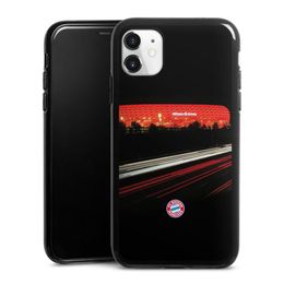 DeinDesign iPhone 11 Handy Silikon H&uuml;lle Case schwarz Handyh&uuml;lle Stadium Fcb Fc Bayern M&uuml;nchen