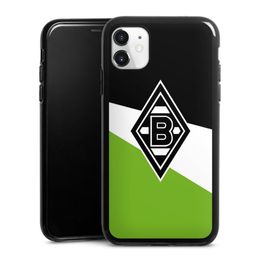 DeinDesign iPhone 11 Handy Silikon H&uuml;lle Case schwarz Handyh&uuml;lle Gladbach Official Licensed Product Borussia M&ouml;nchengladbach