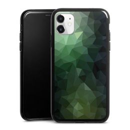 DeinDesign iPhone 11 Handy Silikon H&uuml;lle Case schwarz Handyh&uuml;lle Tarnmuster Geometric Mosaic