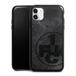 DeinDesign iPhone 11 Handy Silikon H&uuml;lle Case schwarz Handyh&uuml;lle Concrete 1. Fc Kaiserslautern 1. Fck