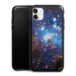 DeinDesign iPhone 11 Handy Silikon H&uuml;lle Case schwarz Handyh&uuml;lle Galaxy Weltall Star