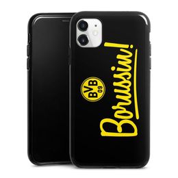 DeinDesign iPhone 11 Handy Silikon H&uuml;lle Case schwarz Handyh&uuml;lle Borussia Dortmund Bvb Soccer