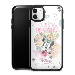 DeinDesign iPhone 11 Handy Silikon H&uuml;lle Case schwarz Handyh&uuml;lle Official Licensed Product Disney Minnie Mouse