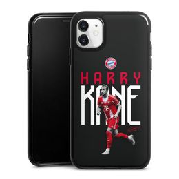 DeinDesign iPhone 11 Handy Silikon H&uuml;lle Case schwarz Handyh&uuml;lle Harry Kane Fc Bayern M&uuml;nchen Official Licensed Product