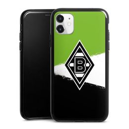 DeinDesign iPhone 11 Handy Silikon H&uuml;lle Case schwarz Handyh&uuml;lle Official Licensed Product Bmg Borussia M&ouml;nchengladbach