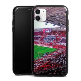 DeinDesign iPhone 11 Handy Silikon H&uuml;lle Case schwarz Handyh&uuml;lle Stadium Fc Bayern M&uuml;nchen Fcb
