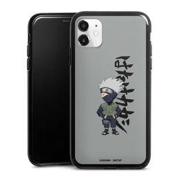 DeinDesign iPhone 11 Handy Silikon H&uuml;lle Case schwarz Handyh&uuml;lle Naruto Shippuden Kakashi Official Licensed Product
