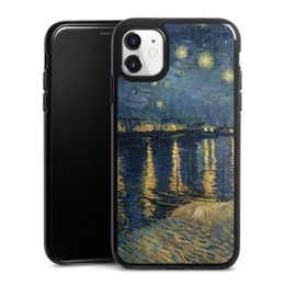 DeinDesign iPhone 11 Handy Silikon H&uuml;lle Case schwarz Handyh&uuml;lle Painting Kunst