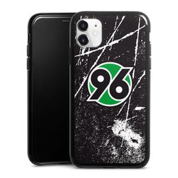 DeinDesign iPhone 11 Handy Silikon H&uuml;lle Case schwarz Handyh&uuml;lle Coat Of Arms H96 Hannover 96