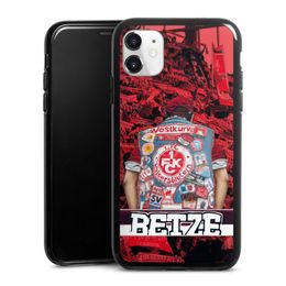 DeinDesign iPhone 11 Handy Silikon H&uuml;lle Case schwarz Handyh&uuml;lle 1. Fck Official Licensed Product 1. Fc Kaiserslautern