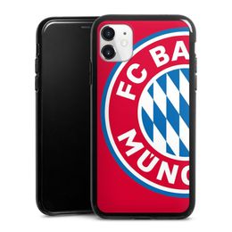DeinDesign iPhone 11 Handy Silikon H&uuml;lle Case schwarz Handyh&uuml;lle Fcb Official Licensed Product Fc Bayern M&uuml;nchen