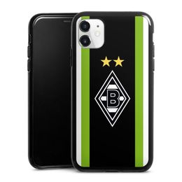 DeinDesign iPhone 11 Handy Silikon H&uuml;lle Case schwarz Handyh&uuml;lle Logo Borussia M&ouml;nchengladbach Gladbach