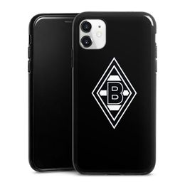 DeinDesign iPhone 11 Handy Silikon H&uuml;lle Case schwarz Handyh&uuml;lle Gladbach Borussia M&ouml;nchengladbach Coat Of Arms