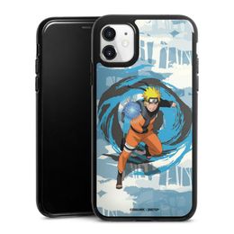 DeinDesign iPhone 11 Handy Silikon H&uuml;lle Case schwarz Handyh&uuml;lle Manga Naruto Shippuden Official Licensed Product