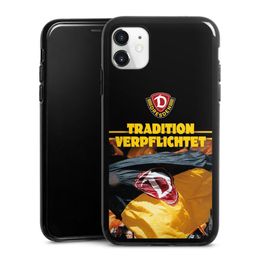 DeinDesign iPhone 11 Handy Silikon H&uuml;lle Case schwarz Handyh&uuml;lle Sgd Sg Dynamo Dresden Merchandise