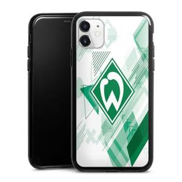 DeinDesign iPhone 11 Handy Silikon H&uuml;lle Case schwarz Handyh&uuml;lle Muster Official Licensed Product Sv Werder Bremen