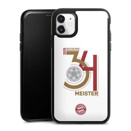 DeinDesign iPhone 11 Handy Silikon H&uuml;lle Case schwarz Handyh&uuml;lle Official Licensed Product Master Fc Bayern M&uuml;nchen