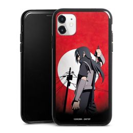 DeinDesign iPhone 11 Handy Silikon H&uuml;lle Case schwarz Handyh&uuml;lle Anime Naruto Shippuden Manga