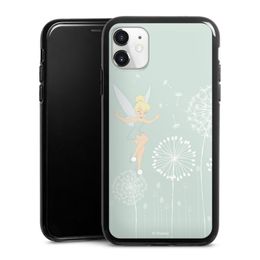 DeinDesign iPhone 11 Handy Silikon H&uuml;lle Case schwarz Handyh&uuml;lle Disney Tinkerbells Dandelion