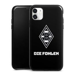 DeinDesign iPhone 11 Handy Silikon H&uuml;lle Case schwarz Handyh&uuml;lle Die Fohlen Gladbach Borussia M&ouml;nchengladbach