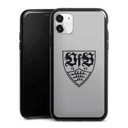 DeinDesign iPhone 11 Handy Silikon H&uuml;lle Case schwarz Handyh&uuml;lle Vfb Stuttgart Official Licensed Product Logo
