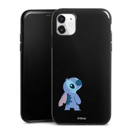 DeinDesign iPhone 11 Handy Silikon H&uuml;lle Case schwarz Handyh&uuml;lle Merchandise Disney Lilo & Stitch